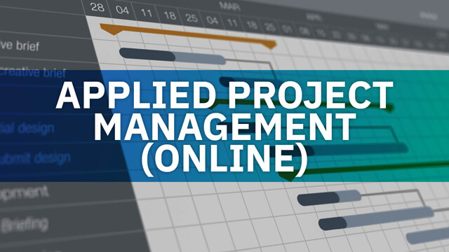 Applied Project Management (Online) - Book Online Today - AIM