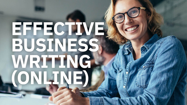 Effective Business Writing (Online) - Book Online Today! - AIM