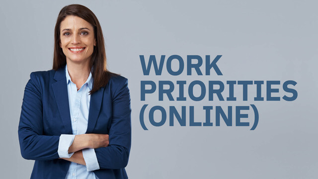 Work Priorities Online - Book Your Short Course Today - AIM